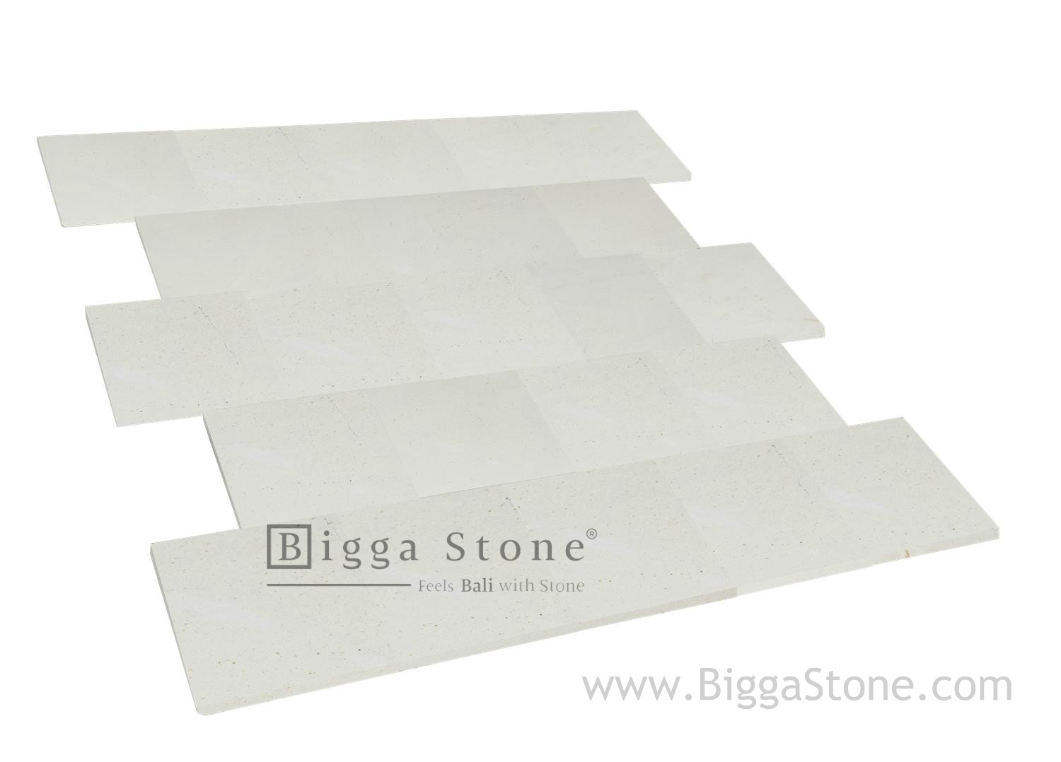 Elegant White Palimanan Stone Tiles – Paras Super Bali Limestone ...